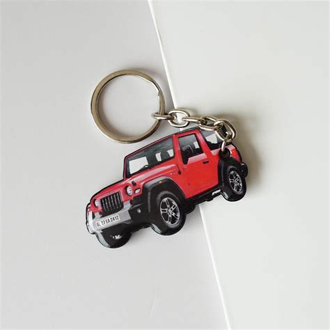 Customized Thar Shape Keychain Npd