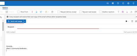 Personalized Greeting Using Mail Merge Microsoft Qanda