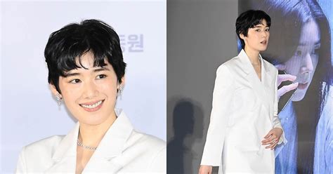 완벽한 숏컷 변신 정은채 순백의 여신 엑s Hd화보