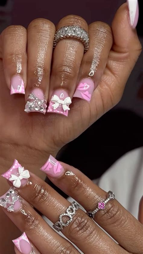 7 Nail Inspos Ideas In 2025 Colored Acrylic Nails Short Square