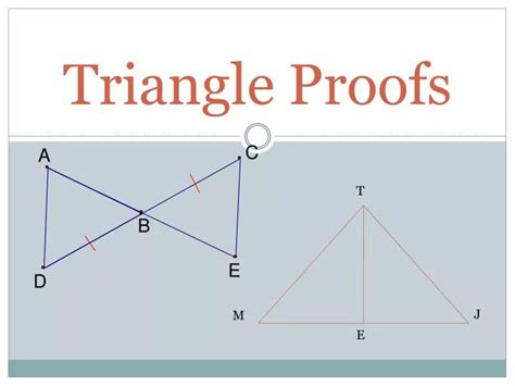 Ppt Triangle Proofs Powerpoint Presentation Free Download Id4500491