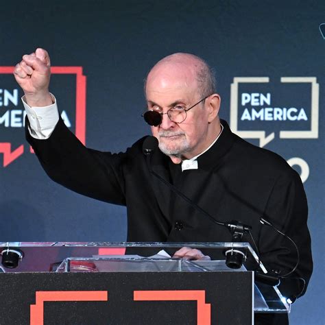 Salman Rushdie Makes First Onstage Appearance Since Stabbing Attack