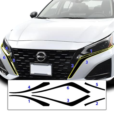 Nissan Altima Chrome Delete Kit Blackout Vinyl Decal 2019 2026 Etsy