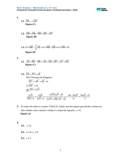 Nema10 Nl 20231110 Proposta De Resolucao Pdf Conceitos Matemáticos