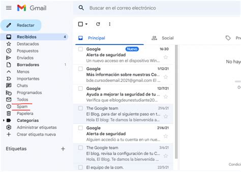 El Spam En El Correo Electrónico