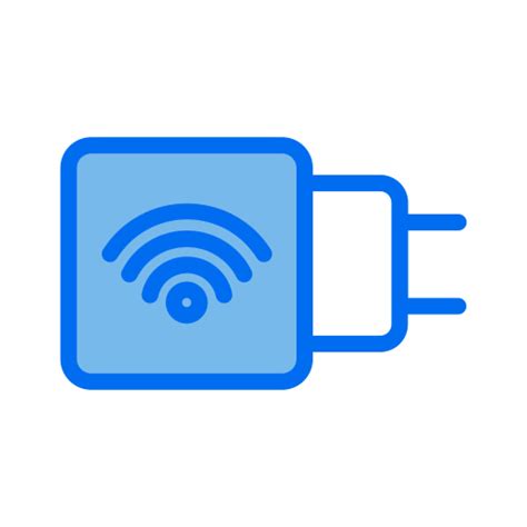 Adapter Generic Blue Icon