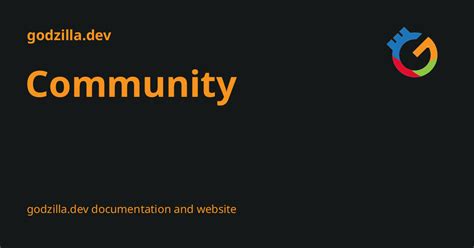 Community Godzilladev