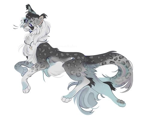 Snow Leopard Commission By Mushroomliqhts On Deviantart