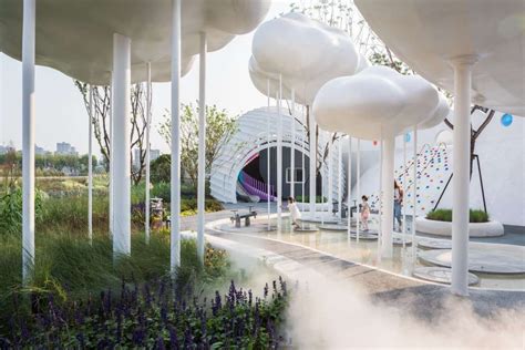 融创重庆文旅城彩虹云谷 澜道设计 mooool木藕设计网 Parking design Playground design