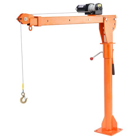 Vevor Electric Pickup Truck Crane 1100 Lbs Orange