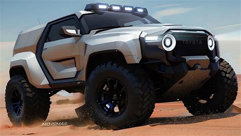 Extreme Toyota Fj Cruiser Revival Goes Against Common Cgi Sense Looks