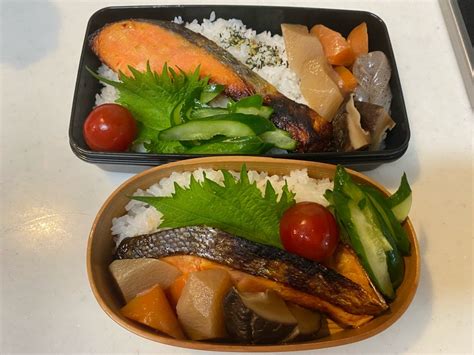 5月10日鮭の塩焼き弁当 4時起き⭐️朝時間