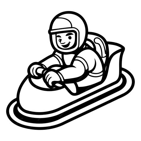 Premium Vector Cartoon Karting Icon Vector Illustration On White