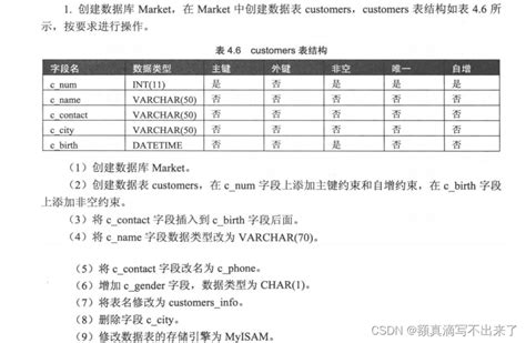 mysql数据库操作：创建、修改与权限管理 csdn博客