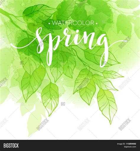 Watercolor Background Vector Photo Free Trial Bigstock