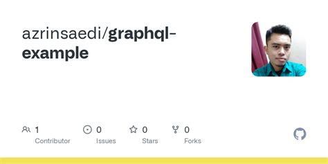 Github Azrinsaedigraphql Example