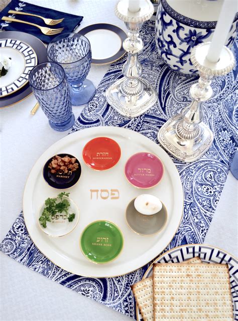 Setting A Passover Seder Table — Table Dine By Deborah Shearer