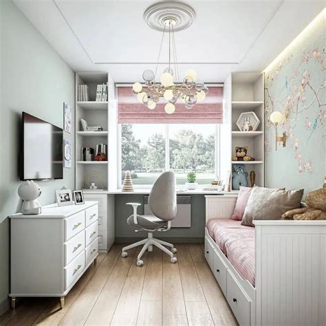 Комнат для девушек Дизайн дома Дизайн Интерьер
