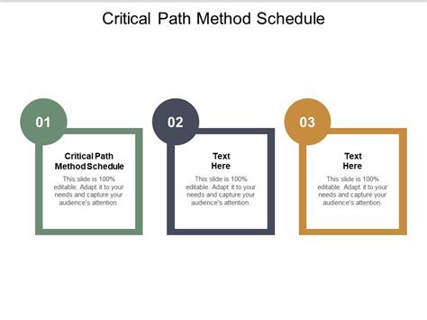 Critical Path Method Schedule Ppt Powerpoint Presentation Styles Good Cpb Powerpoint