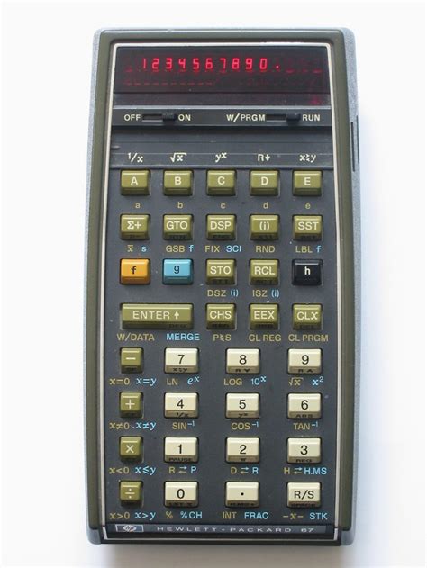 Hewlett Packard Hp 67 A Collection Of Programmable And Non