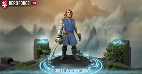 Renaer Neverember Made With Hero Forge