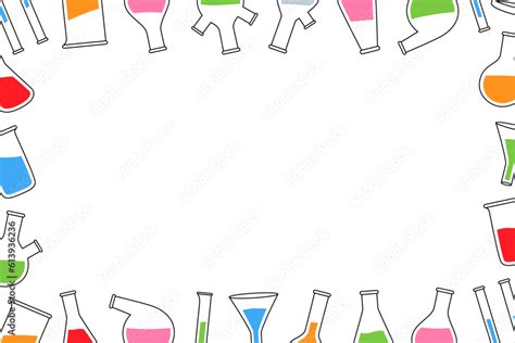 Laboratory Glassware Banner Laboratory Glass Equipment Conical Flask Glass Beaker Filter