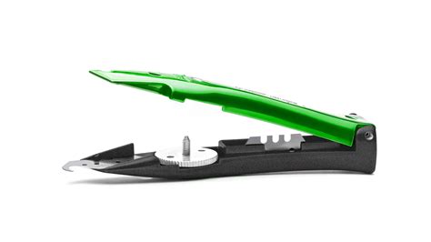 Delphin® 03 Style Edition Schwarz Matt Candy Grün Inkl Köcher 1
