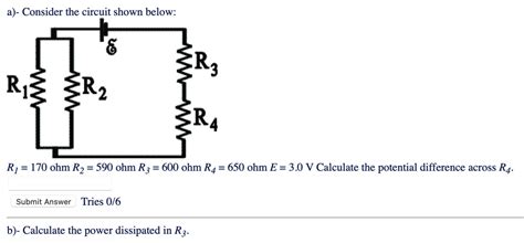 SOLVED A Consider The Circuit Shown Below R Ohm R Ohm R Ohm R Ohm