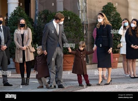 Pierre Casiraghi With His Wife Beatrice Borromeo Casiraghi And Their