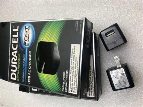 Dropship Two Packs Duracell Usb Ac Charger Travel Ac Adapter Safety