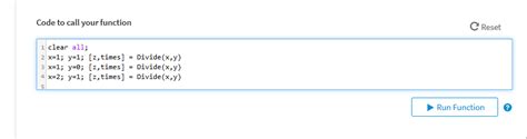 Solved How Many Times Divide By Zero Write A Function Chegg
