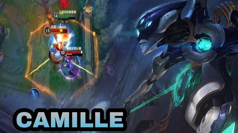Camille Gameplay Chinese Camille Wild Rift Wild Rift Camille Jungle