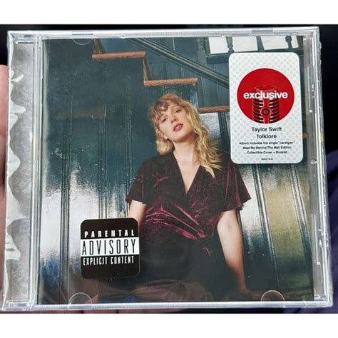 Media Taylor Swift Rare Folklore Target Exclusive Misprint Cd Poshmark