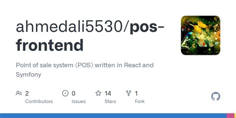 github ahmedali5530 pos frontend point of sale system pos written in react and symfony