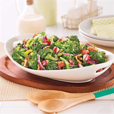 Salade De Brocoli Pommes Et Pancetta Les Recettes De Caty