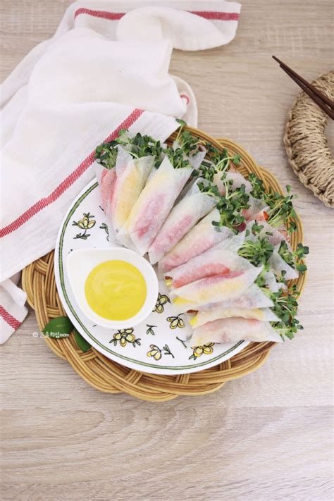 훈제오리 무쌈말이 만드는 법 쌈무말이 손님초대요리 네이버 블로그