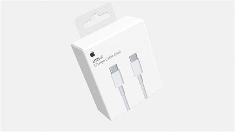 Apple Usb C Charge Cable Packaging 3d Model Turbosquid 2220949