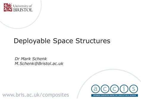 Pdf Deployable Space Structures S · Deployable Space Structures