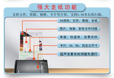 柯达i1220 2600连续快速扫描仪a4纸文件速扫双面高速彩色自动扫描