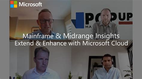 microsoft mainframe insights extend and enhance with microsoft cloud