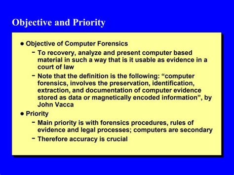 Computer Forensics Involves The Preservation Identification