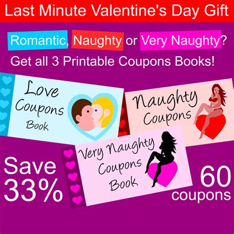 Romantic Naughty Very Naughty Coupons Printable Books A Perfect Last
