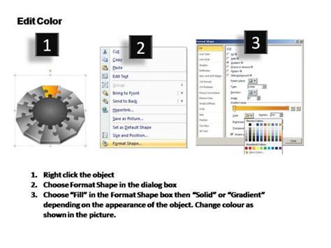 Powerpoint Layouts Success Puzzle Framework Ppt Designs