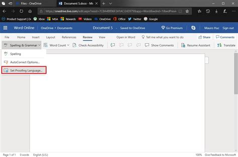 How To Change Proofing Language Settings In Office Windows Central