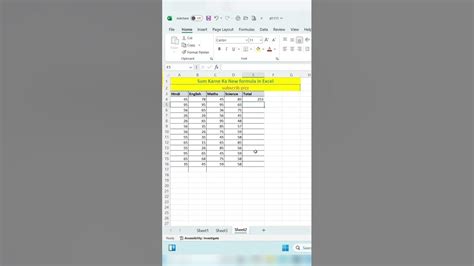 Computer Course Viralshort Excel Exceltips Viralvideo Excelvideo