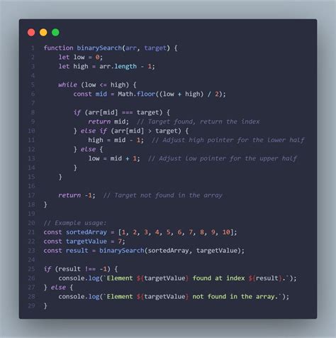 Binary Search Algorithm Binary Search Is An Efficient Algorithm For