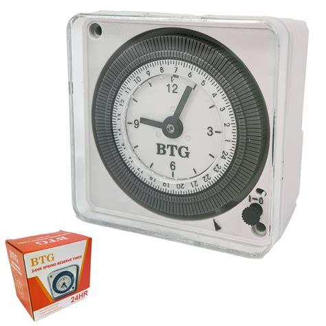 3h Hager Eh711emann Eds711 24hrs Analog Timer Switch Shopee Malaysia