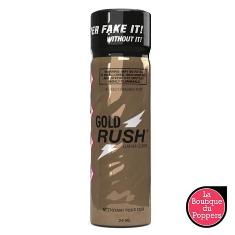 Poppers Rush Gold Tall 24ml Pentyle Pas Cher Sur La Boutique Du Pop