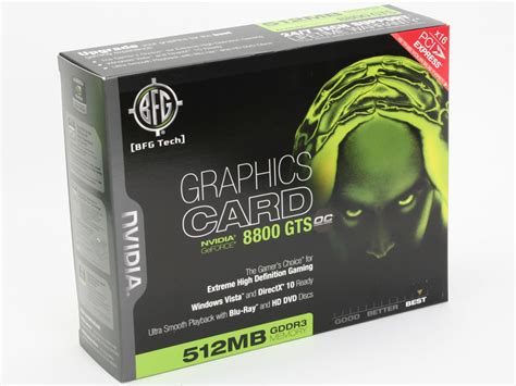 Nvidia GeForce 8800 GTS 512 Bit Tech Net