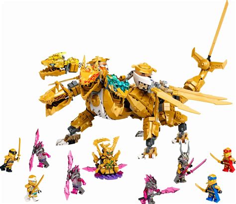 LEGO 71774 NINJAGO Złoty Ultra Smok Lloyda- worldtoys.pl